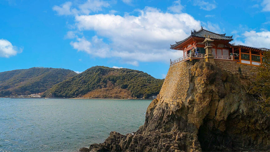 Fukuyama superb view: Abuto Kannon was actually the model site for ...